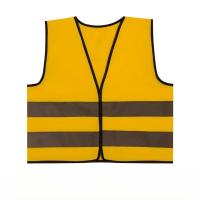 China SGS Kids Reflective Vest Velcro Closure High Visibility Custom Safety Vests for sale