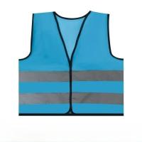 China SGS Kids Reflective Vest Velcro Closure High Visibility Custom Safety Vests for sale