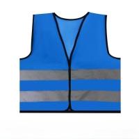 China SGS Kids Reflective Vest Velcro Closure High Visibility Custom Safety Vests for sale