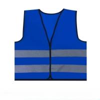 China SGS Kids Reflective Vest Velcro Closure High Visibility Custom Safety Vests for sale