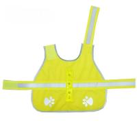 China Washable Reflective Pet Vest Reflective Dog Vest SGS Certificate for sale