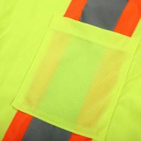 China Crew Neck Reflective Work Shirts Quick Dry High Vis Work Shirts for sale