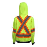 China SGS Reflective Safety Jackets Windproof Hi Vis Waterproof Jacket for sale