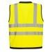 China Lightweight Mesh Safety Vests With Zipper And Enhanced Visibility for sale