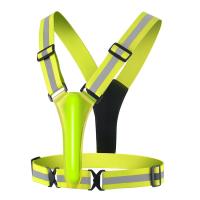 China Comfortable Lightweight Orange Visibility Safety Vests For Work Site for sale