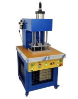 China 8KW Hot Foil Stamping Machine for Shirt Leather Silicone Embossing 380V 30x40cm Mold for sale
