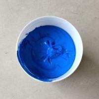 China SC-7110 Cyan Silicone Fabric Permanent Ink for Textile Printing & Garment Embossing - 1KG/5KG/20KG Buckets for sale