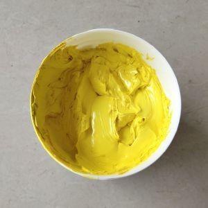 China SC-3292 Lemon Yellow Silicone Textile Ink for Rubber Stamp PVC Garment Embossing - 1KG, 5KG, 20KG Bucket Packaging for sale