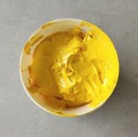 China SC-3150 PVC Gold Ink for Rubber Stamps and Fabric Labels - Medium Yellow Color in 1KG/5KG/20KG Buckets for sale