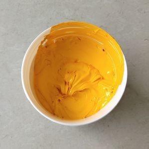 China SC-3100 Yellow Silicone Fabric Stamp Ink for Silk Screen Printing - 1KG to 20KG Bucket Options for sale