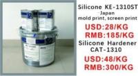 China KE-1310ST Transparent Silicone Glue for Garment Embossing - 20KG & 5KG Bucket Packaging for sale