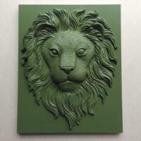 China Silicone Leather Glue Mold Embossing Stamp with Lion Pattern - 50cm x 40cm Mold Size, 380V 18KW Power for sale