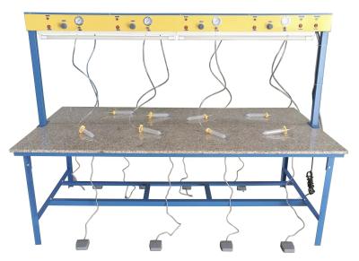 China KY-0306 Manual 8-Position Glue Dispensing Table PVC Label Making Machine 200W 220V 200×100×140cm for sale