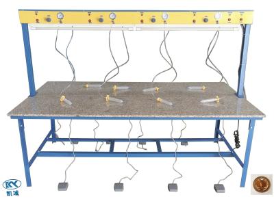 China KY-0306 Pneumatic Glue Dispensing Table 250kg Capacity 200W Power for Textile Label Manufacturing for sale