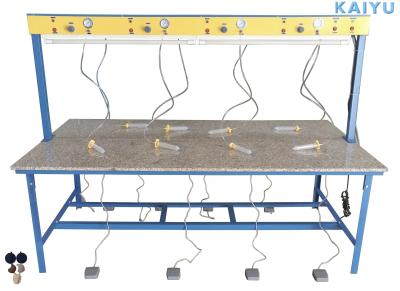 China KY-0306 Manual Glue Dispensing Table 200W for PVC Clothing Labels | 200×100×140cm Size for sale