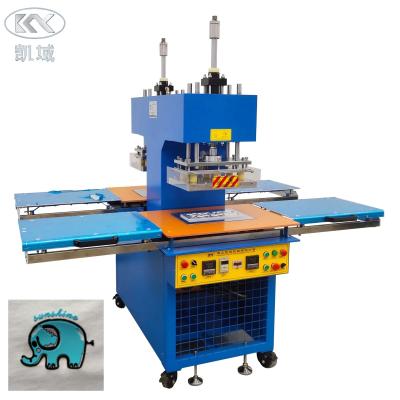 China KY-0201 Precision Silicone Embossing Machine 380V 16KW with 5T Pressure for Industrial Garment Fabric for sale