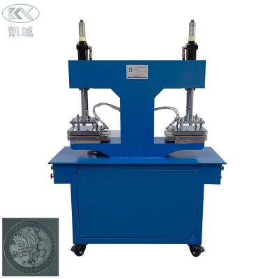 China KY-0205 Fabric Label Embossing Machine 380V 8KW with 30x25cm Mold Size for PVC Silicone Materials for sale