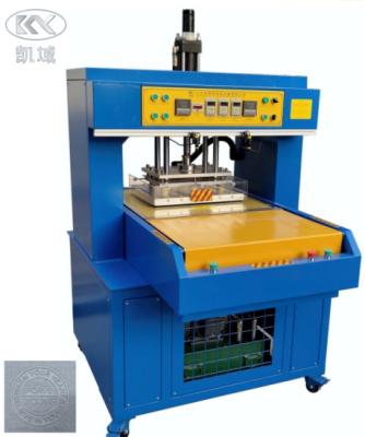 China KY-0210 Semi-Automatic 3D Fabric Embossing Machine 18KW 380V with 50x40cm Mold for Garment Labels for sale
