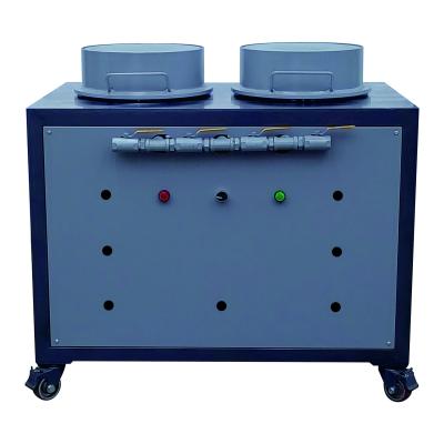 China Advanced Double Head Vacuum Cabinet For Silicone Label Production Low Noise PVC Dispensing Machine for sale