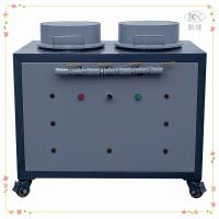 China High Capacity Silicone Label Production With Double Head Vacuum Cabinet And PVC Dispensing Machine for sale