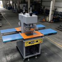 China KY-0207 Custom Clothing Embossing Machine with 380V Power and 300℃ Temperature Range for Industrial Textile Applications for sale