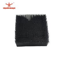 China Bristle Auto Cutter Parts Brush 100x100x42mm Poly Material Blue / Black Color for sale
