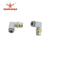 China PN 465501062 Cutter Spare Parts Fitting Male Elbow Tube W / Sealant 6MM 1/8R for sale