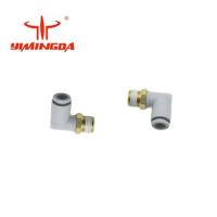 China PN 465501062 Cutter Spare Parts Fitting Male Elbow Tube W / Sealant 6MM 1/8R for sale