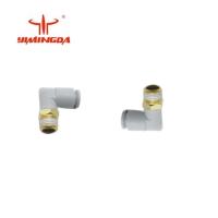 China PN 465501062 Cutter Spare Parts Fitting Male Elbow Tube W / Sealant 6MM 1/8R for sale
