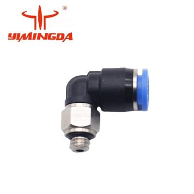 China 054811 Auto Cutter Parts Pneumatic L Plug Screw QSML-M5-6 Textile Cutting Room Parts for sale