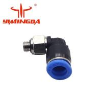 China 054811 Auto Cutter Parts Pneumatic L Plug Screw QSML-M5-6 Textile Cutting Room Parts for sale