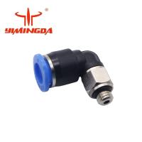 China 054811 Auto Cutter Parts Pneumatic L Plug Screw QSML-M5-6 Textile Cutting Room Parts for sale
