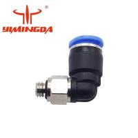 China 054811 Auto Cutter Parts Pneumatic L Plug Screw QSML-M5-6 Textile Cutting Room Parts for sale