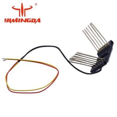 China XL7501 & D8002 Auto Cutter Parts No. 70115152 Two-Way Brush Block With Nib Wire For Bullmer for sale