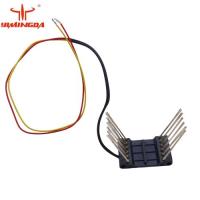 China XL7501 & D8002 Auto Cutter Parts No. 70115152 Two-Way Brush Block With Nib Wire For Bullmer for sale