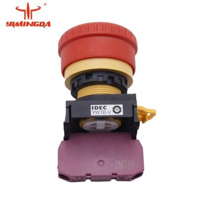 China Apparel Industry Cutter Machine Parts Switch Mushroom Actuator Twist-R 925500592 for sale