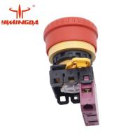China Apparel Industry Cutter Machine Parts Switch Mushroom Actuator Twist-R 925500592 for sale