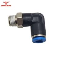 China Pneumatic L-Plug Screw QSL-1/8-6 For Bullmer D-8002 Cutter Part No 054801 for sale