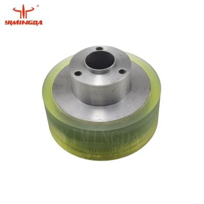 China Wheel With Hub And Coating EL95 Part No 050-025-001 For Auto Cutter Machine for sale
