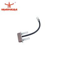 China Carbon Brush size 6x30x31mm Apparel Cutter Machine Spare Parts for sale