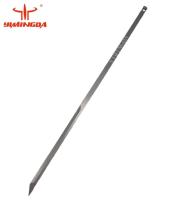 China 801439 Garment Machine Cutting Blade 310x7x2mm Knife, Single Hole, Tip Without Angle for sale