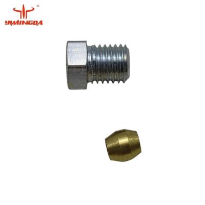 China Textile Cutter Machine Part No. 060866 Oil Hose Connection Screw For Bullmer Procut Xl7501 for sale