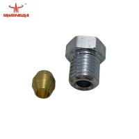 China Textile Cutter Machine Part No. 060866 Oil Hose Connection Screw For Bullmer Procut Xl7501 for sale