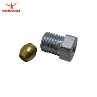 China Textile Cutter Machine Part No. 060866 Oil Hose Connection Screw For Bullmer Procut Xl7501 for sale