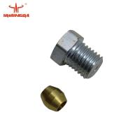 China Textile Cutter Machine Part No. 060866 Oil Hose Connection Screw For Bullmer Procut Xl7501 for sale