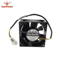 China Textile Cutter Machine Spare Part No. 1012453000 / 1011409000 Fan, 80x80x38mm, 90CFM, 24VDC for sale