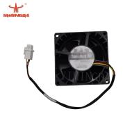 China Textile Cutter Machine Spare Part No. 1012453000 / 1011409000 Fan, 80x80x38mm, 90CFM, 24VDC for sale