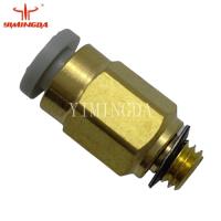 China Part No. 465500610 Fitting, M5, 4mm Tubing Auto Cutter Spare Parts for sale
