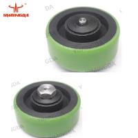 China 050-745-005 Cutting Machine Spare Parts Round Green Wheel For Spreader XLS50 XLS125 for sale