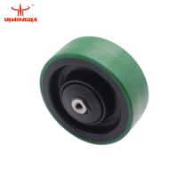 China Cutter Machine Spreader Spare Parts Rear Wheel GMS 035-725-002 355g for sale